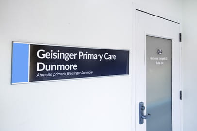 Geisinger Primary Care Dunmore | Geisinger | News Release