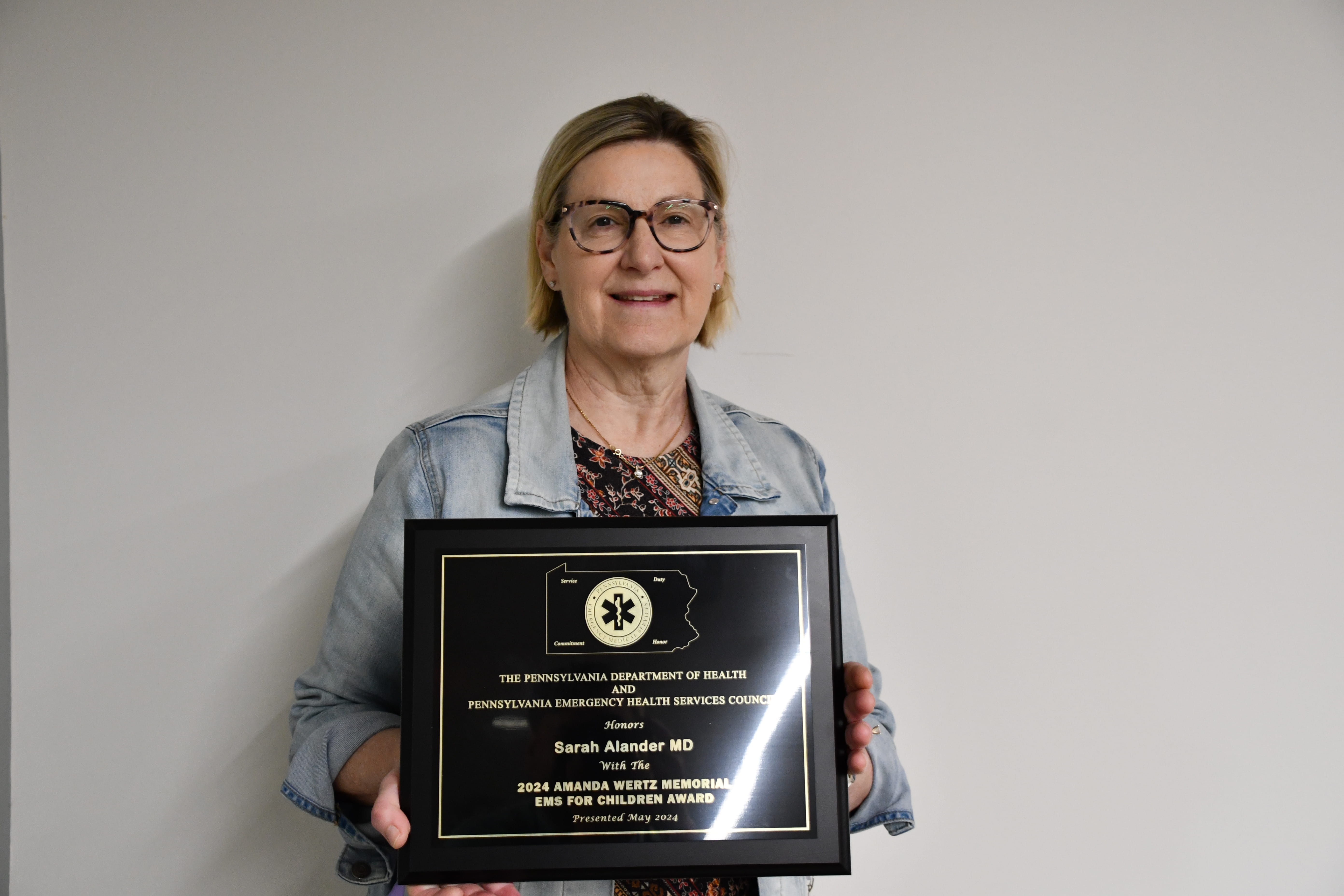 Geisinger pediatric emergency medicine physician receives award